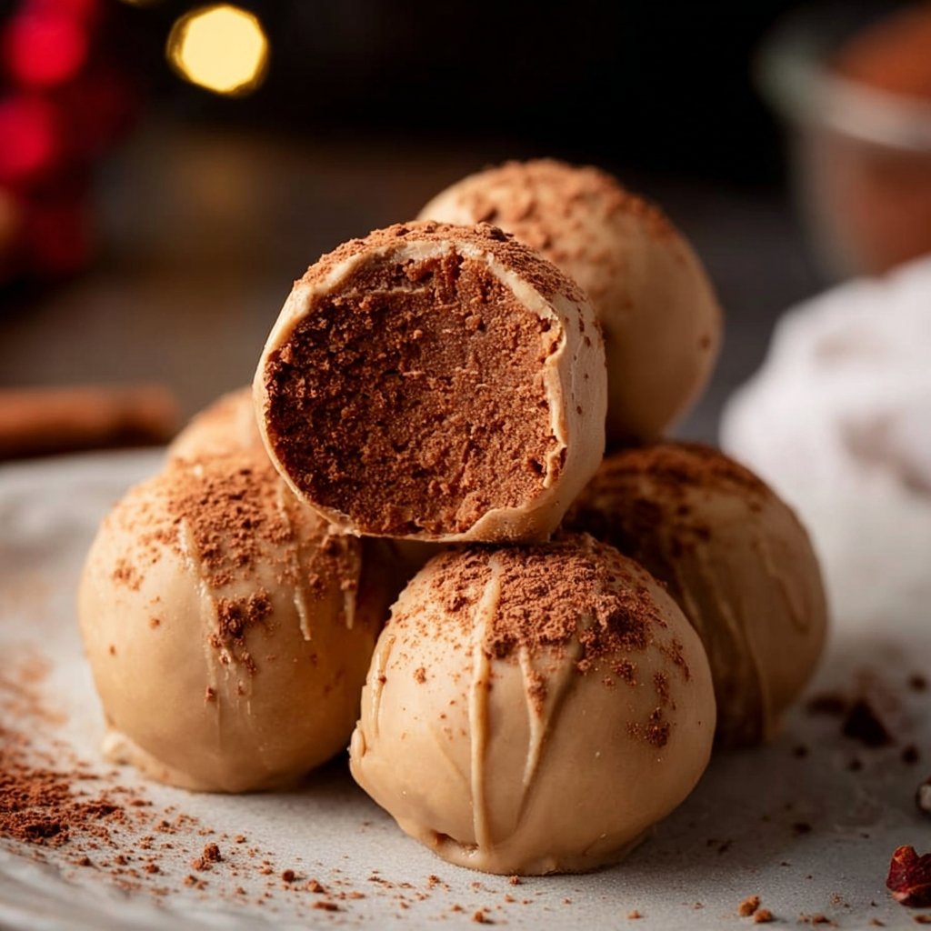 Gingerbread Truffles