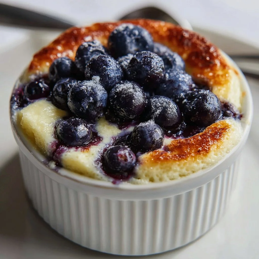 Baked Blueberry Cottage Cheese Breakfast Bowls