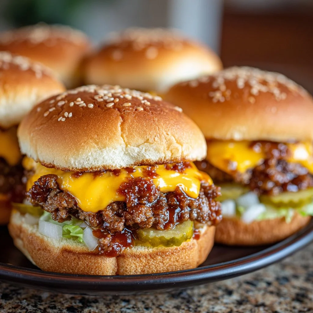 Easy Big Mac Sliders