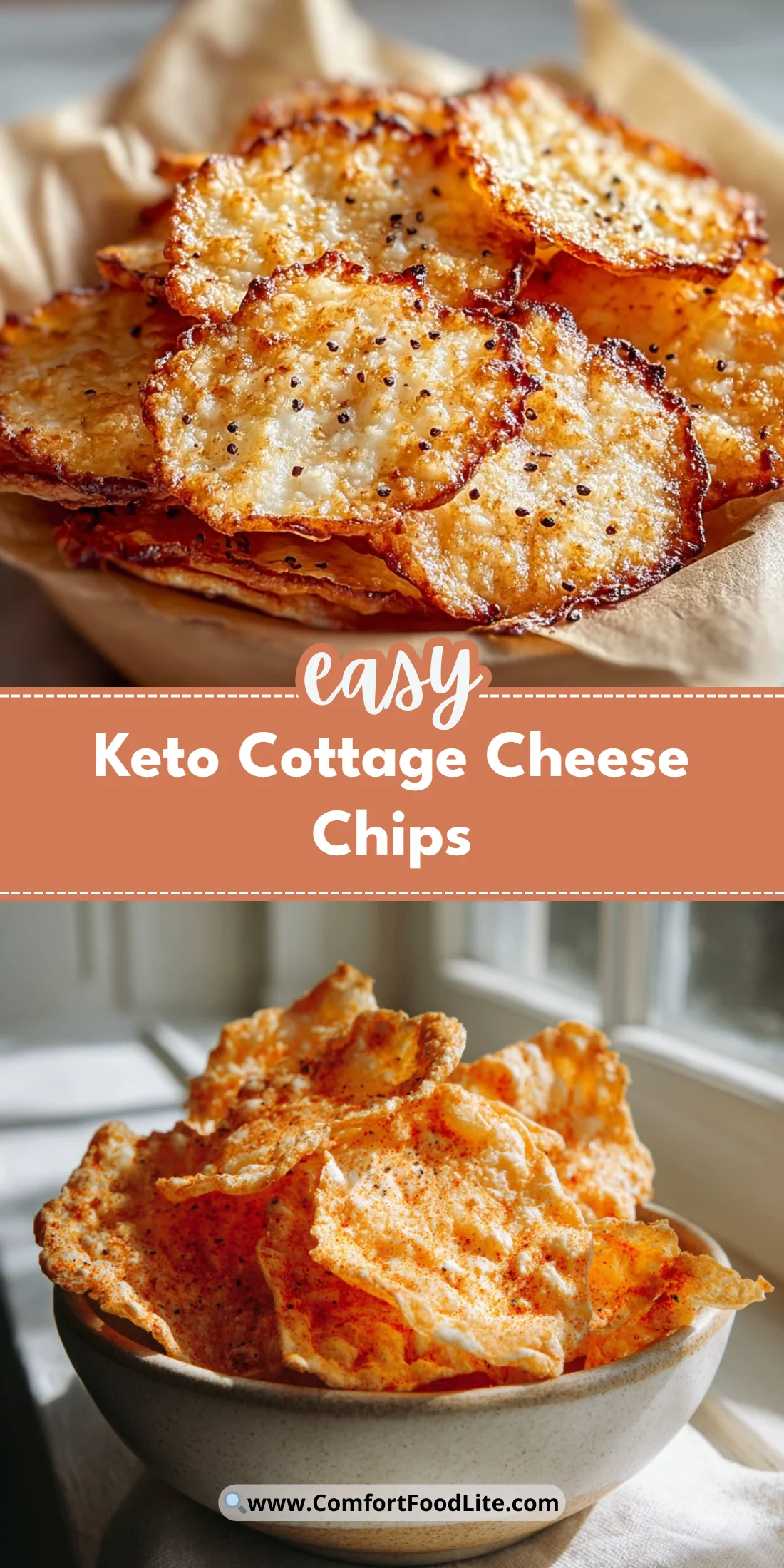 Keto Cottage Cheese Chips