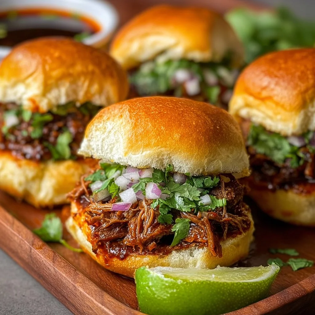 Mexican Birria Sliders